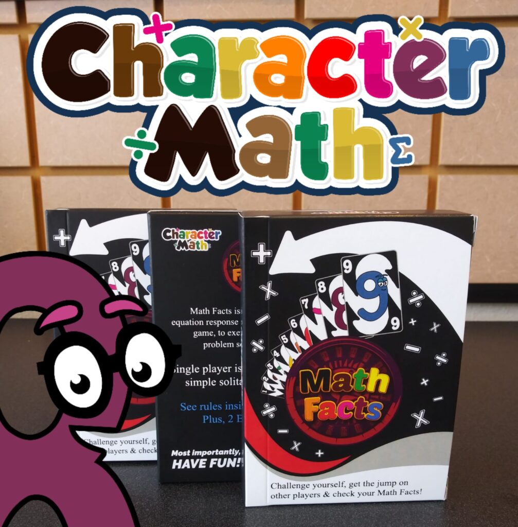 Math Facts; The Card Game – Character Math
