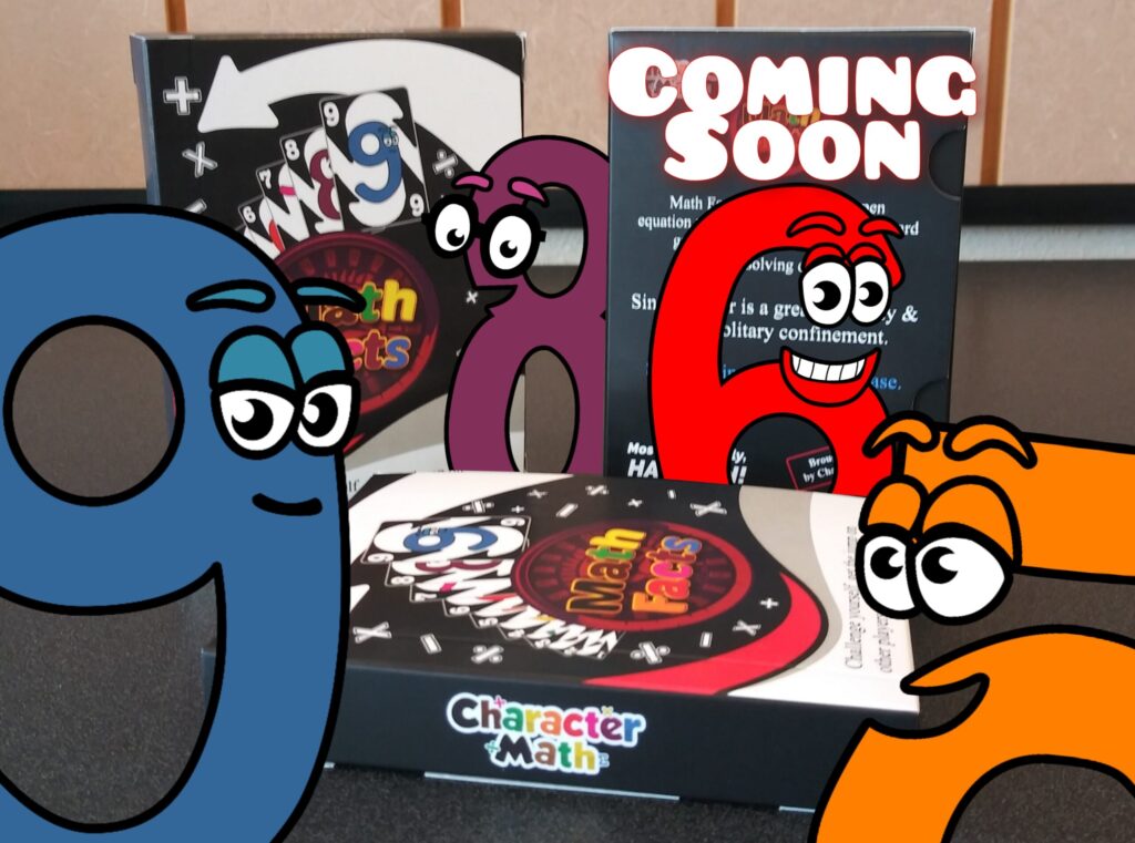 Math Facts; The Card Game – Character Math