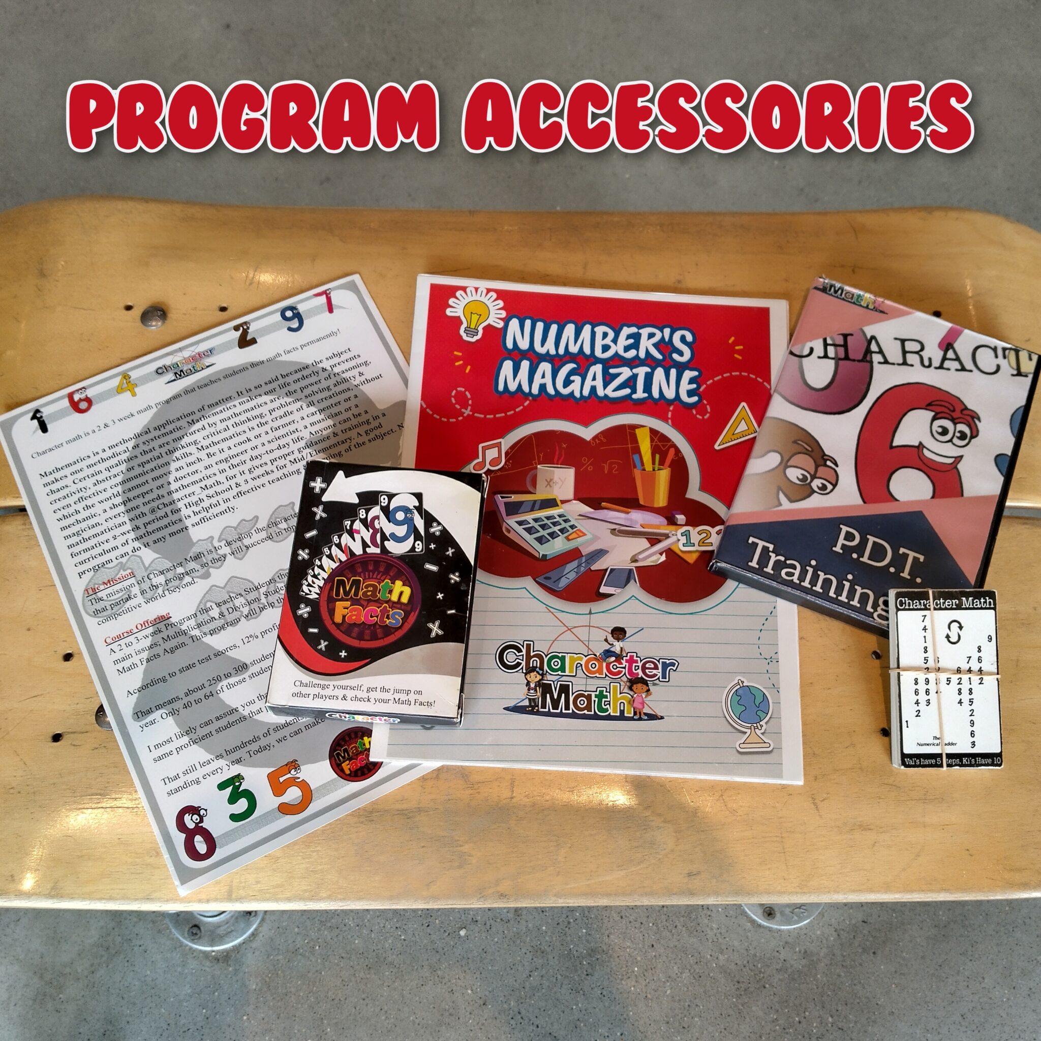 Recreational PACKAGE – Character Math